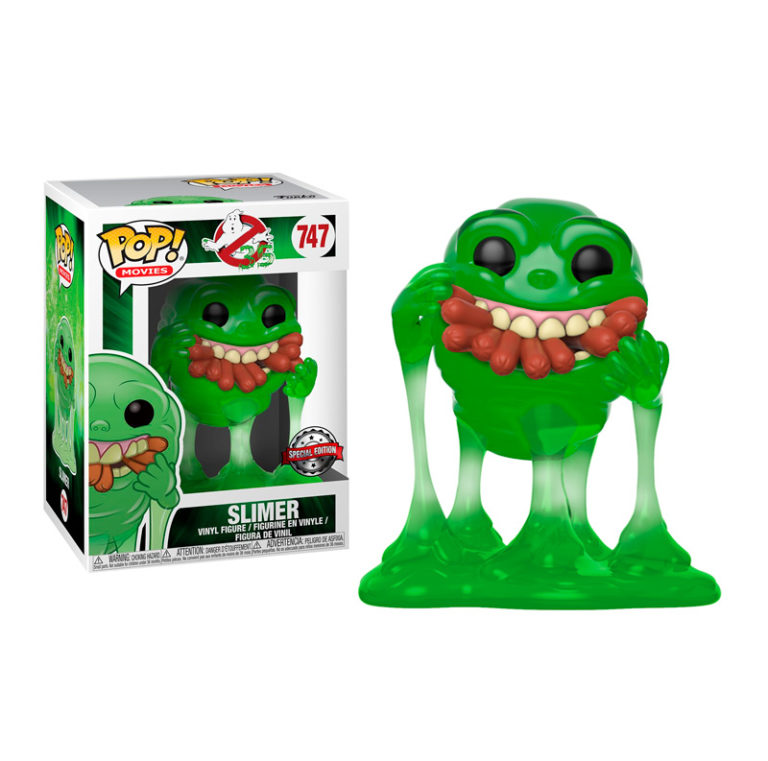 Funko Pop Slimer con perritos calientes translúcido | Funko Tienda