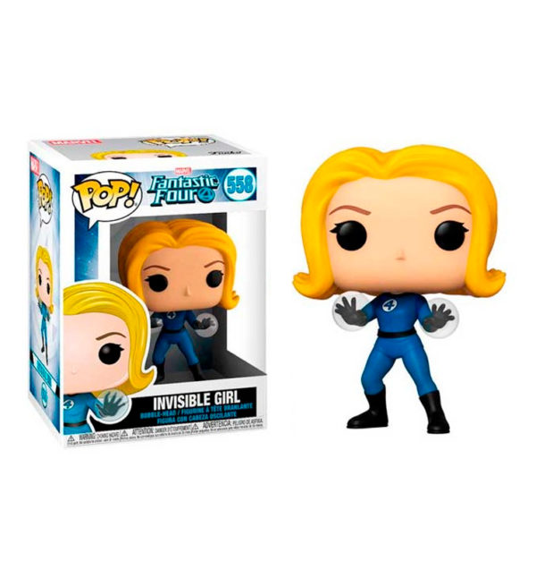 Funko Pop Mujer Invisible | Funko Tienda