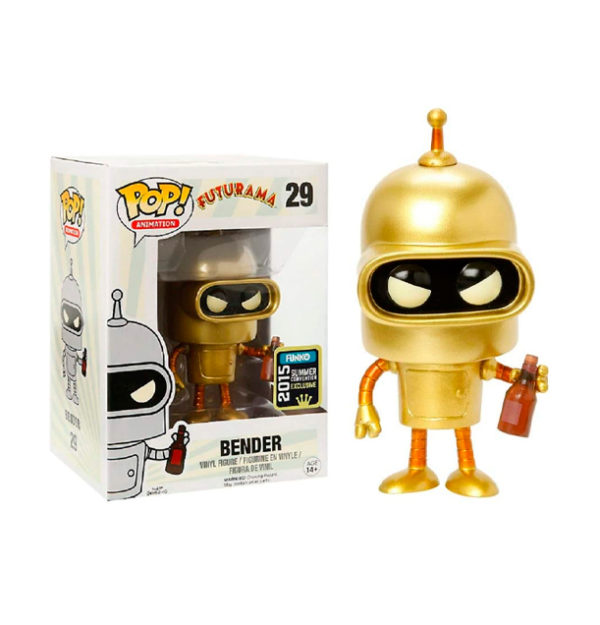 Funko Pop Bender Dorado SDCC 2015 | Funko Tienda