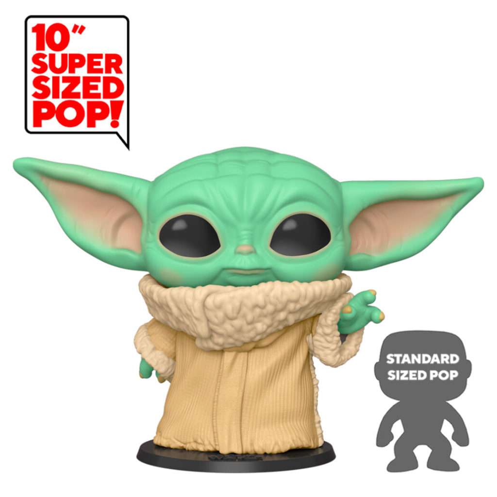 Funko Pop Baby Yoda (Super Sized 25 cm) | Funko Tienda