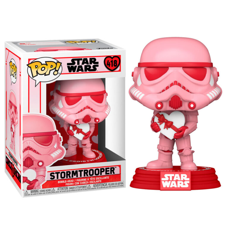 Funko Pop San Valentin Stormtrooper con Corazon | Funko Tienda