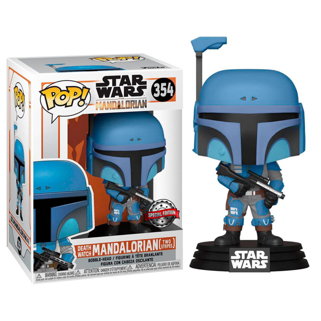 Funko Pop Mandalorian Two Stripes Exclusive | Funko Tienda
