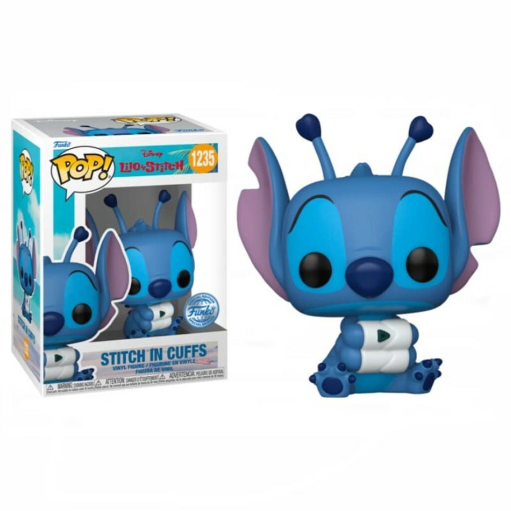 Funko Pop Stitch in cuffs (Exclusivo) | Funko Tienda