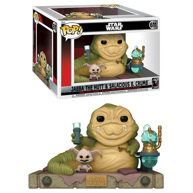 Funko Pop Jabba The Hutt & Salacious B Crumb | Funko Tienda