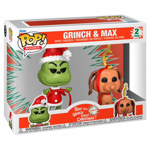 Funko Pop Grinch y Max | Funko Tienda