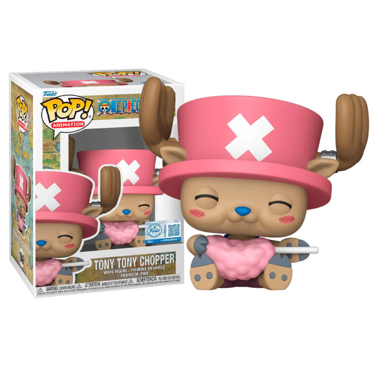 Funko Pop one piece tony tony chopper with cotton candy exclusive ...